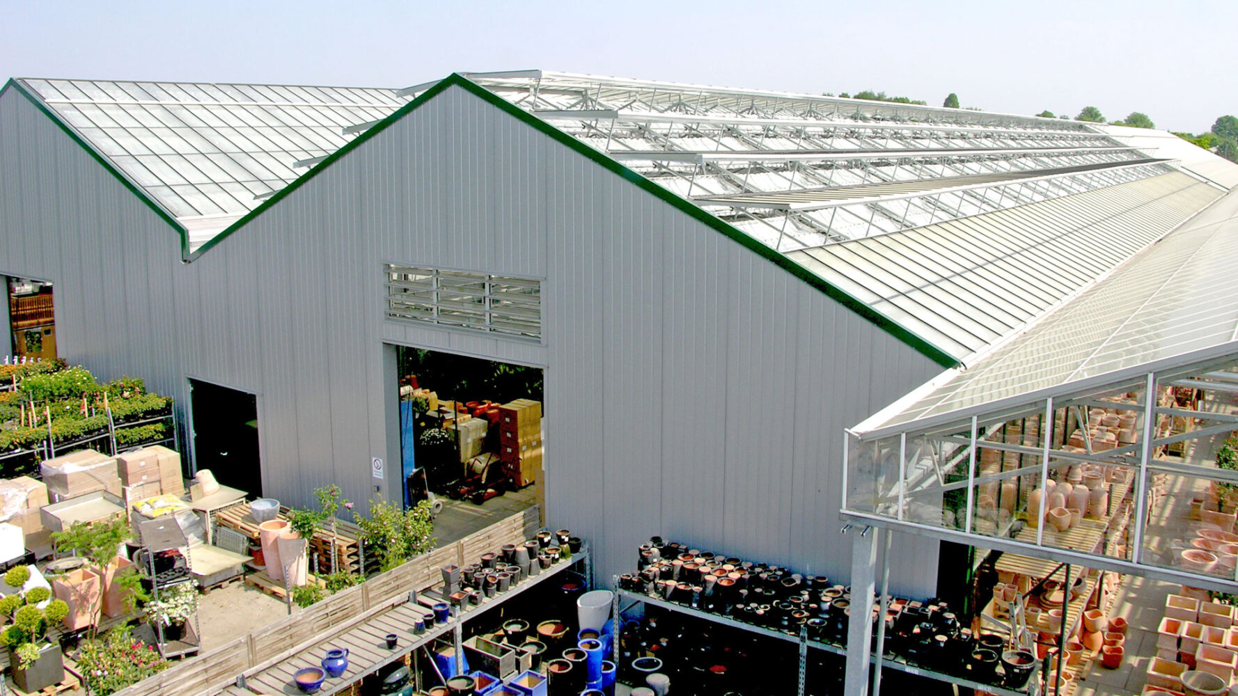 Logistikhalle Schley´s Blumenparadies Bochum - Plonka GmbH
